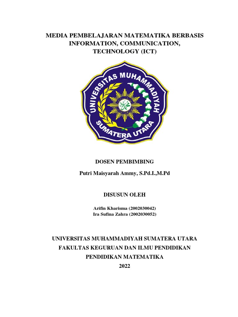 Media Pembelajaran Matematika Berbasis ICT | PDF | Komputer