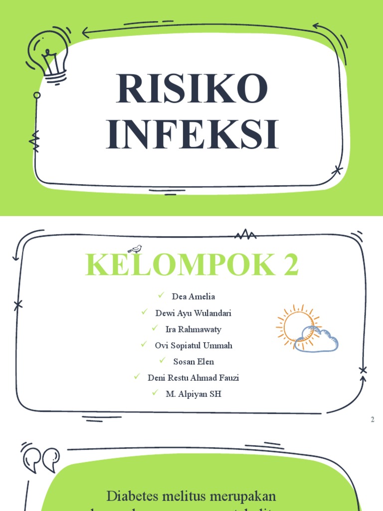Kel 2 - Risiko Infeksi | PDF