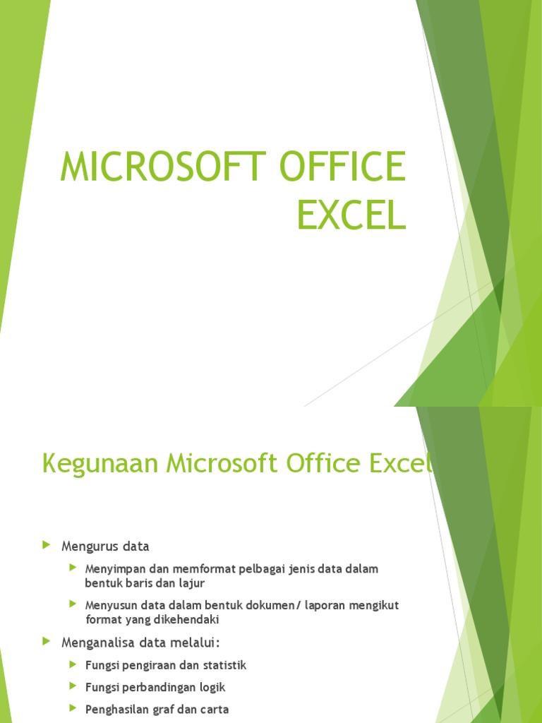 Microsoft Office Excel | PDF