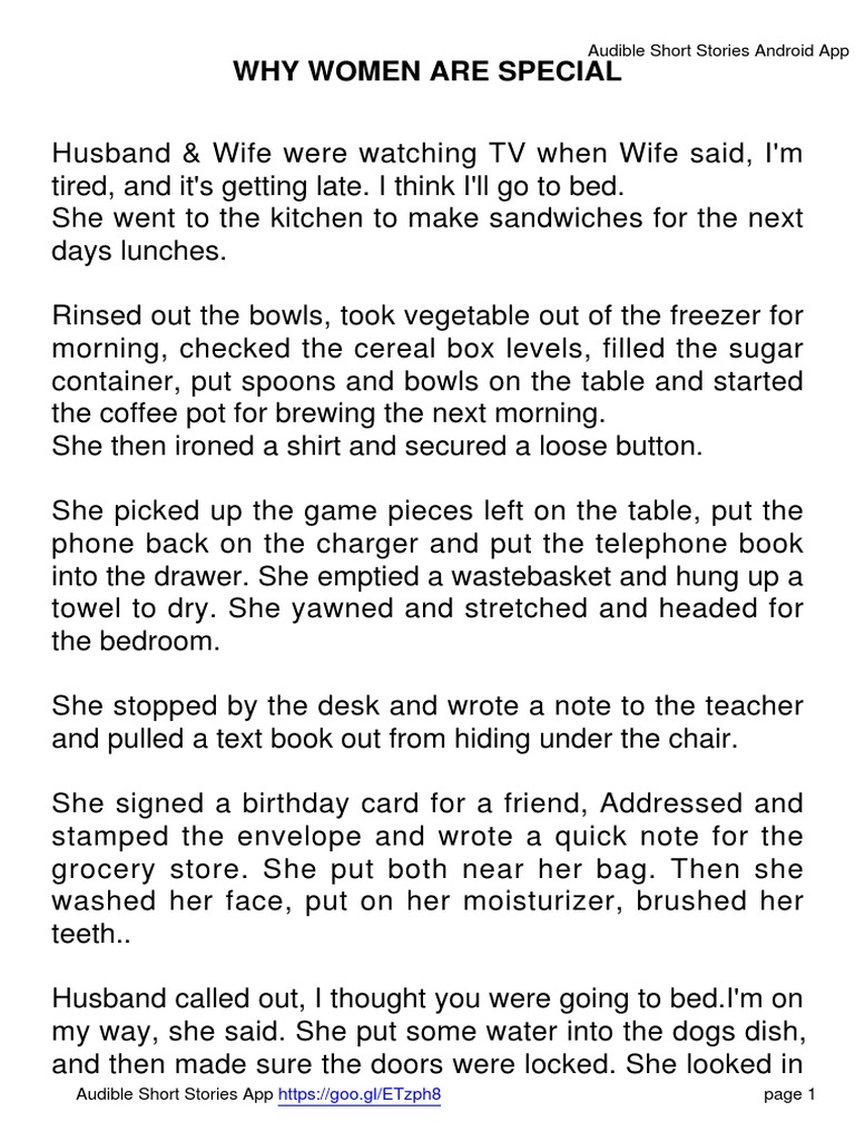 Why Women Are Special-1 | PDF