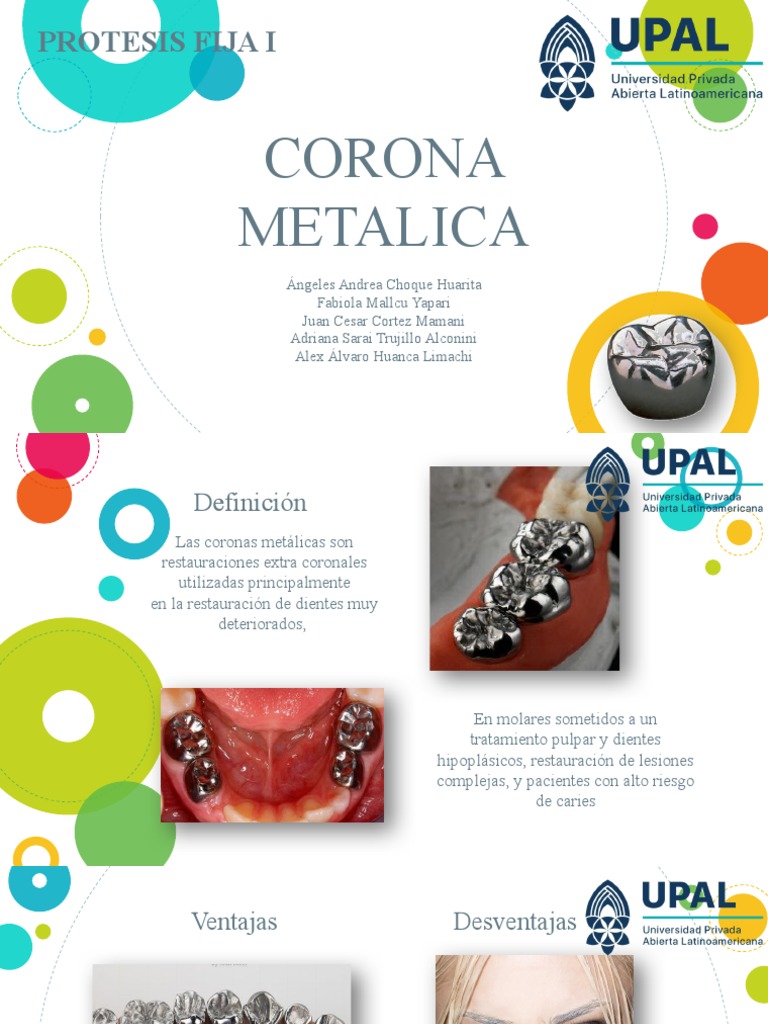 Coronas Metálicas: Ventajas y Usos | PDF