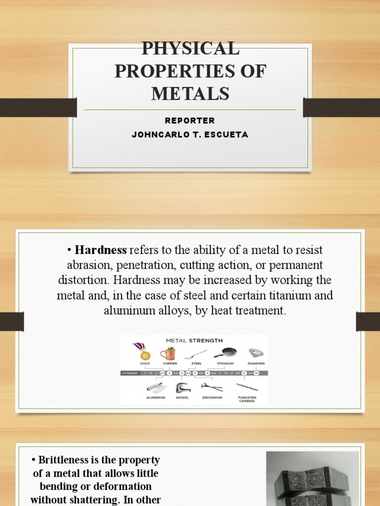 Physical Properties of Metals | PDF