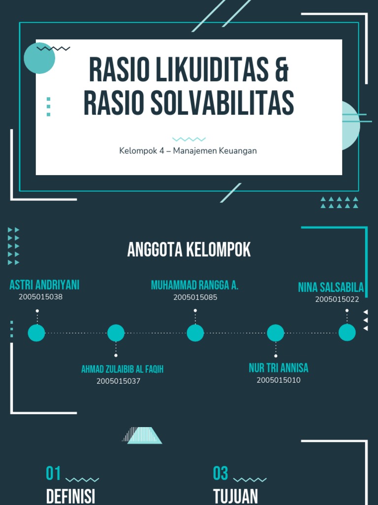 Kel 4 - Rasio Likuiditas - Solvabilitas | PDF