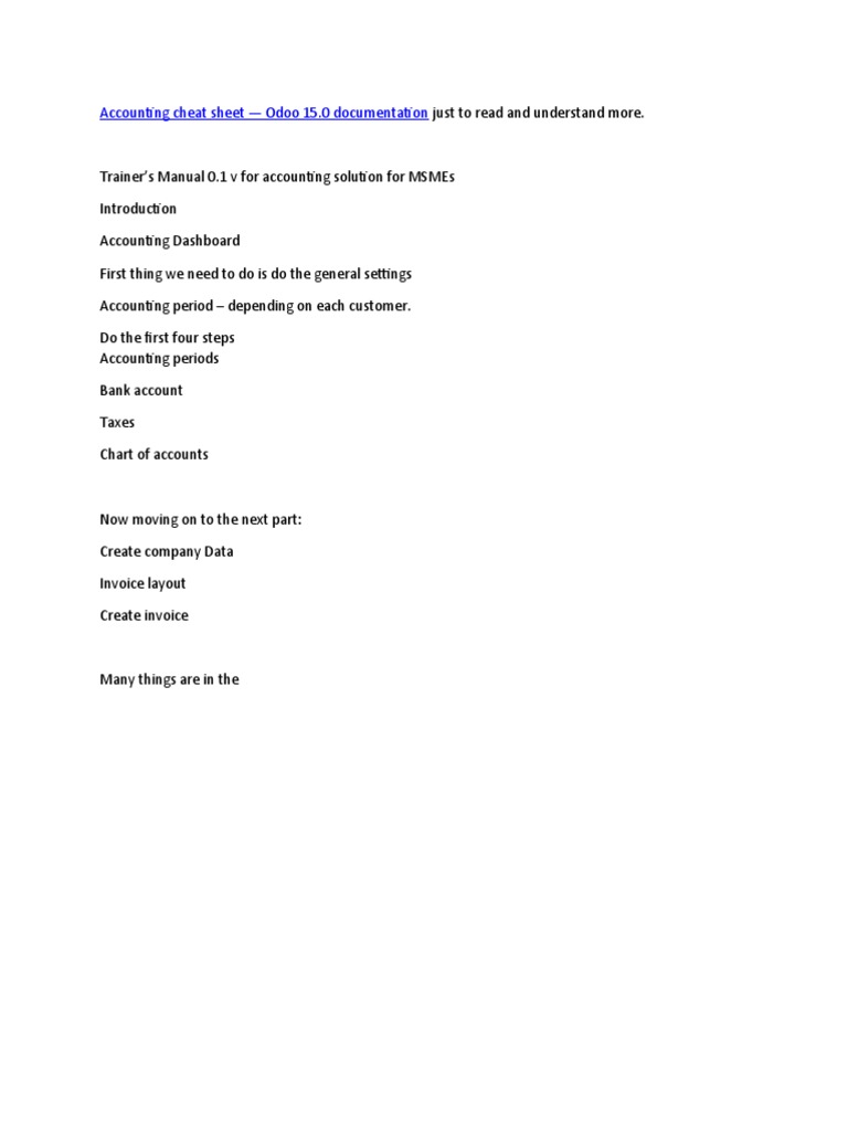 Accounting Cheat Sheet | PDF