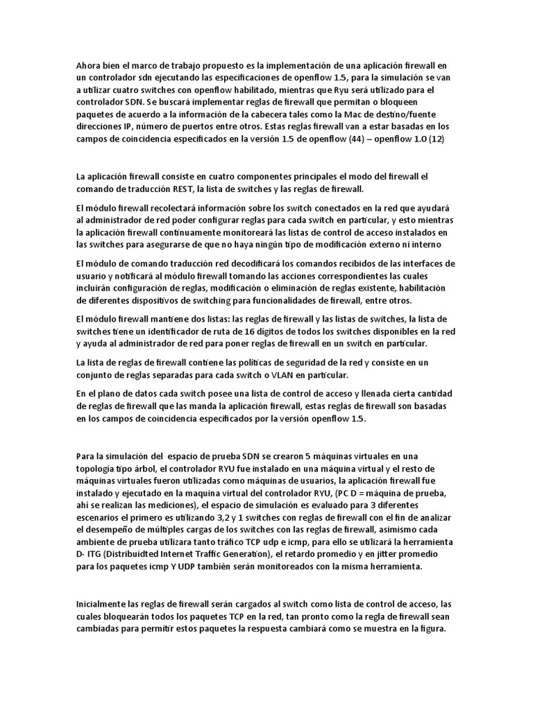 Ahora bien el marco de trabajo propuesto es la implementación de una ...