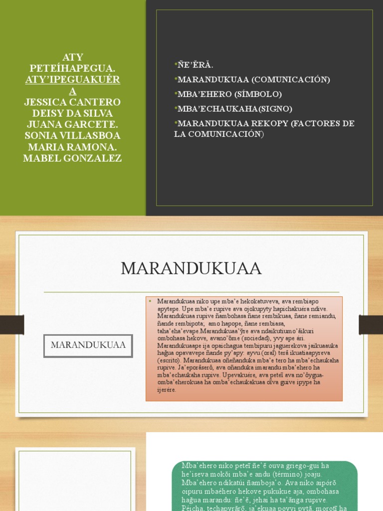 Aty Peteíhapegua | PDF