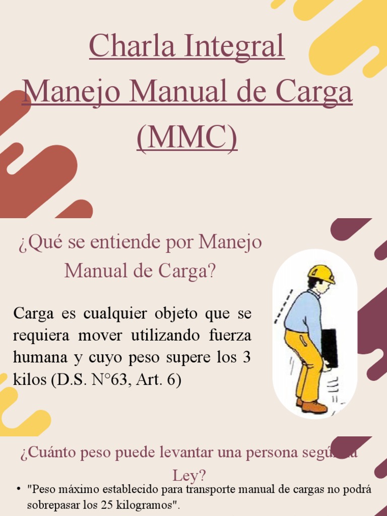 Manejo Manual de Carga | PDF