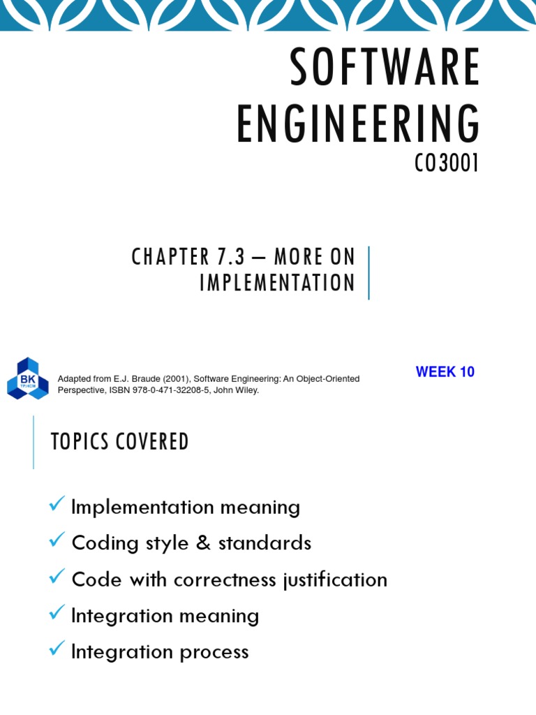 07 - Ch7.3 More On Implementation | PDF | Method (Computer Programming) | Class (Computer ...