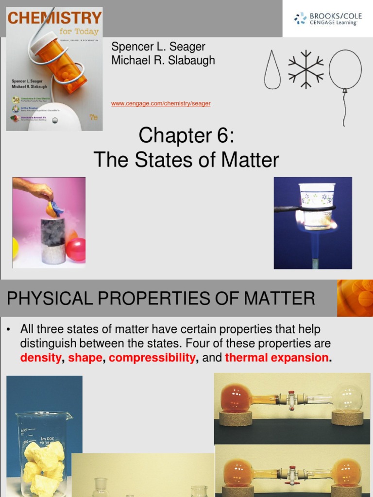 Chapter 6 The States of Matter | PDF
