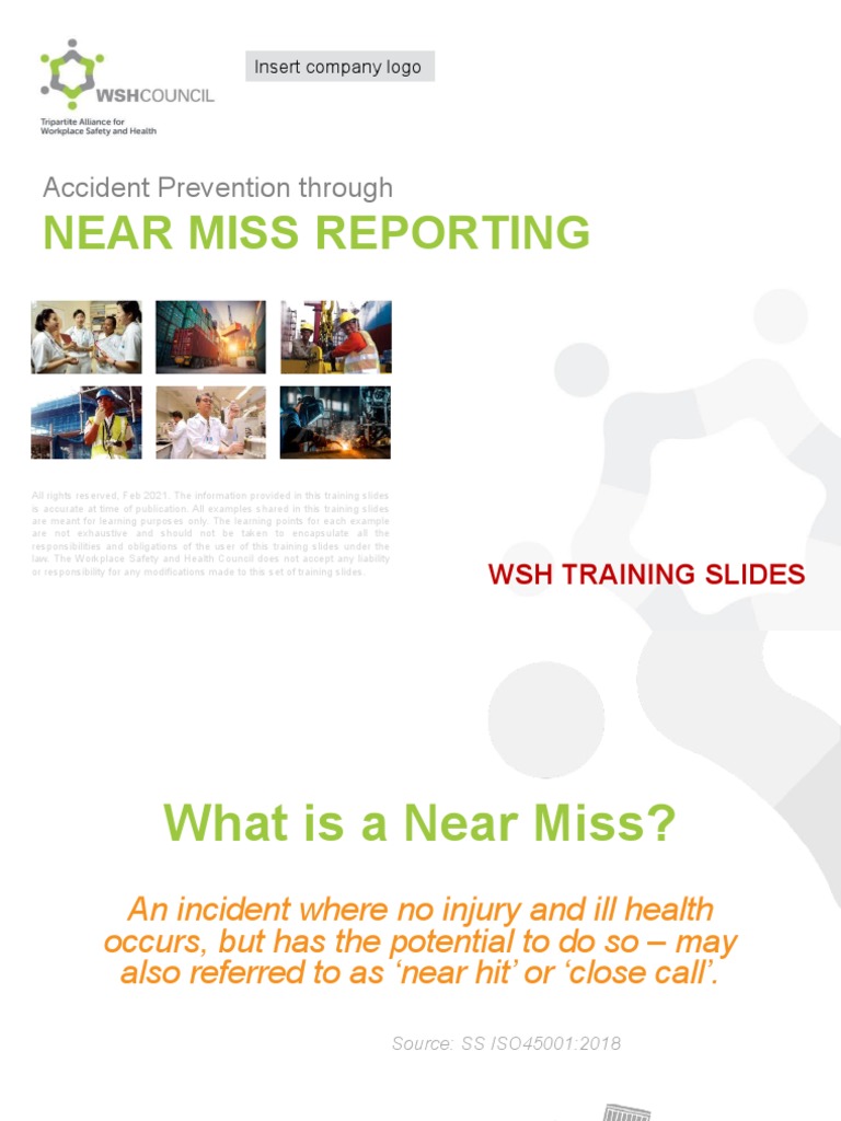 Near Miss Reporting Training Guide | PDF | Business