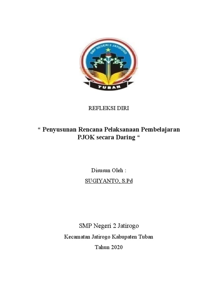 Refleksi Pembuatan RPP Pembelajaran Daring | PDF