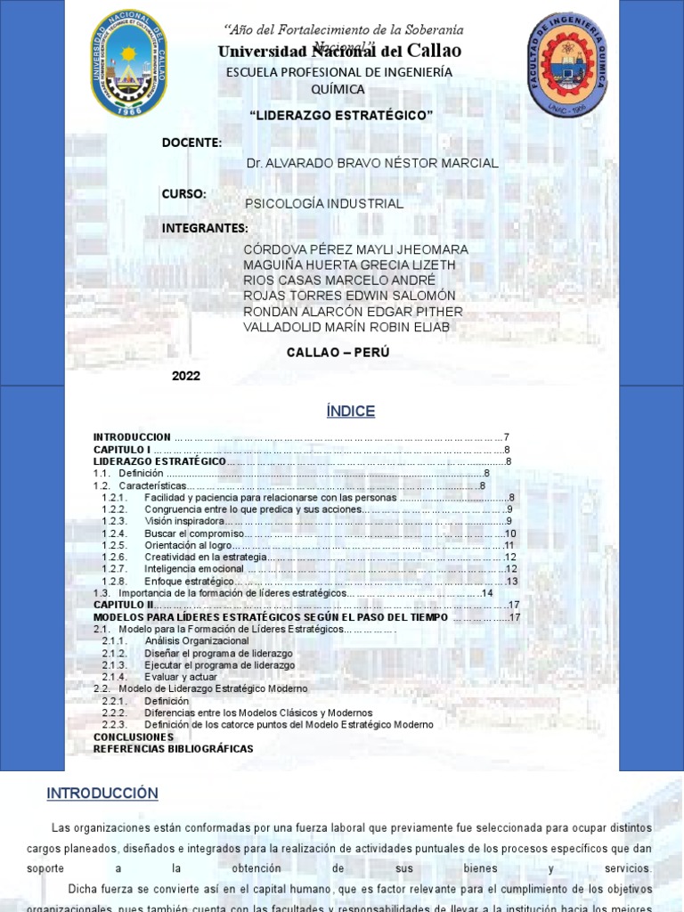 Modelo para La Formación de Líderes Estratégicos | PDF