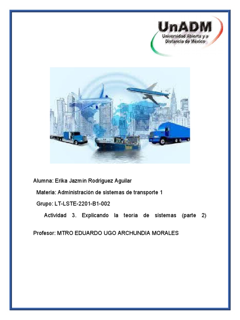 Lste U1 A2 Erra | PDF | Logística | Información