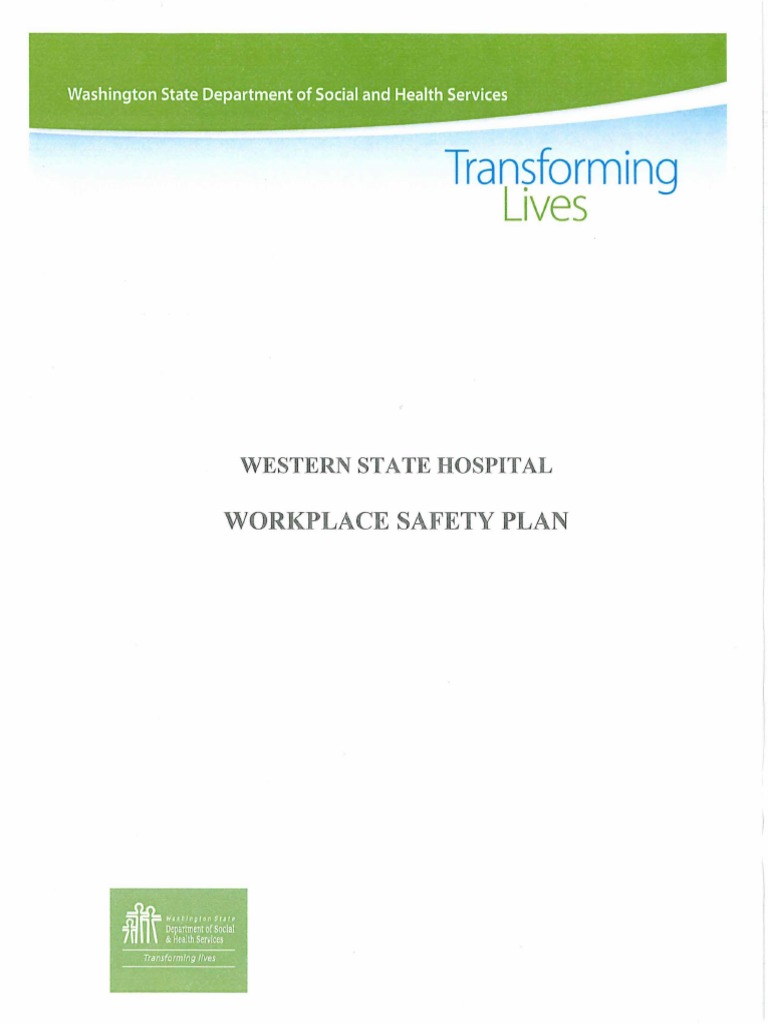 WSH Workplace Safety Plan 2021 | PDF | Occupational Safety And Health ...