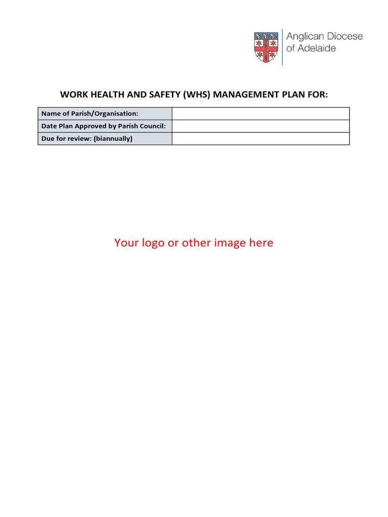 08.2 C WHS Management Plan Template | PDF | Occupational Safety And ...