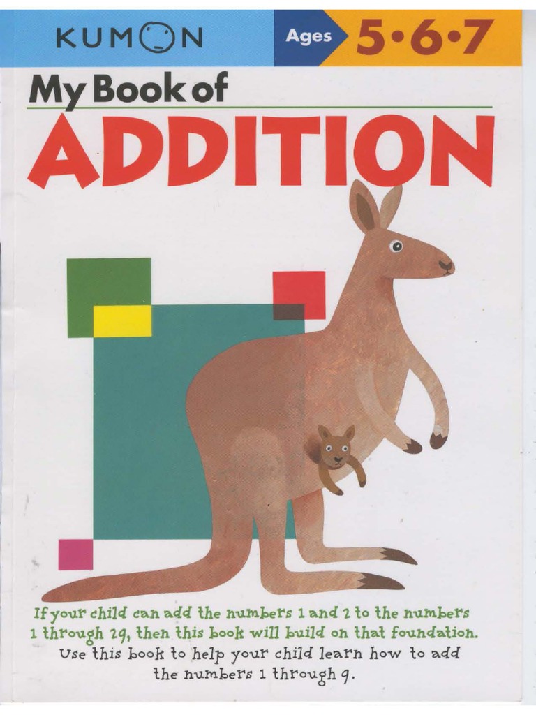 Kumon Addition Workbook for Kids | PDF