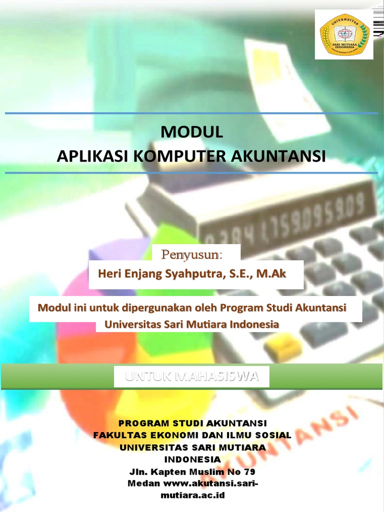 Modul Aplikasi Komputer Akuntansi Heri Enjang | PDF