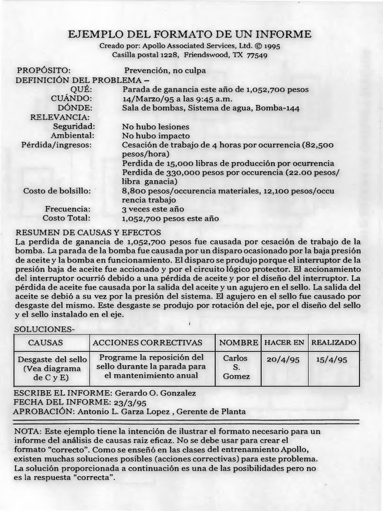 Ejemplos Apollo Rca | PDF