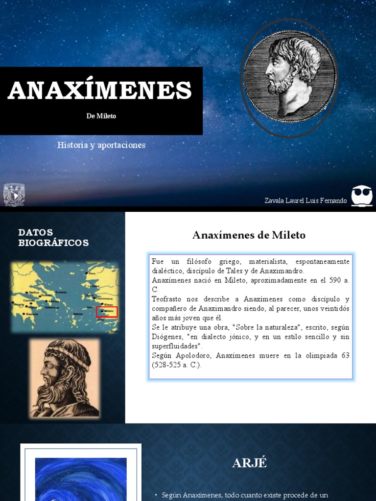Anaxímenes | PDF