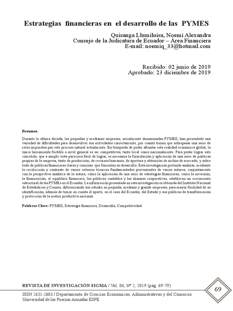 Iebenavides, Articulo 6 | PDF | Pequeñas y medianas empresas | Business