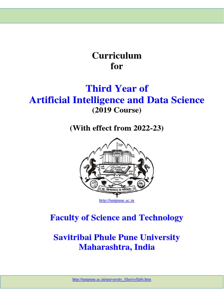 1 TE AI-DS Syllabus 2022 | PDF 1 TE AI-DS Syllabus 2022 | PDF