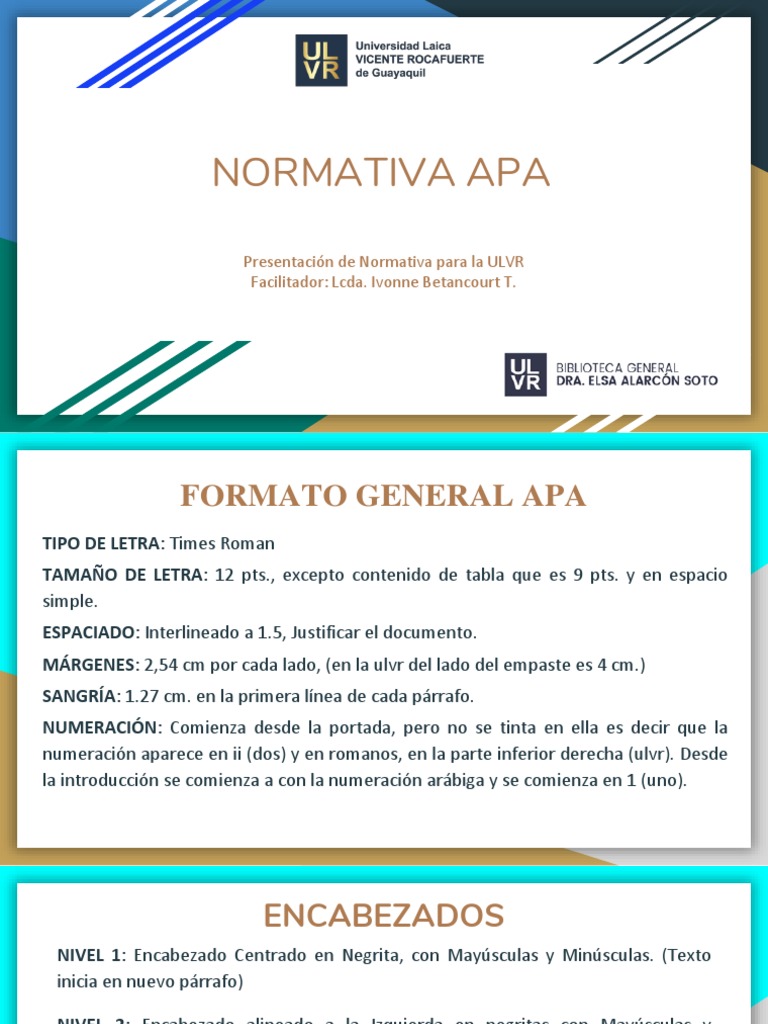 Normativa APA: Una guía completa para citar y referenciar documentos | PDF | Sic | Soporte