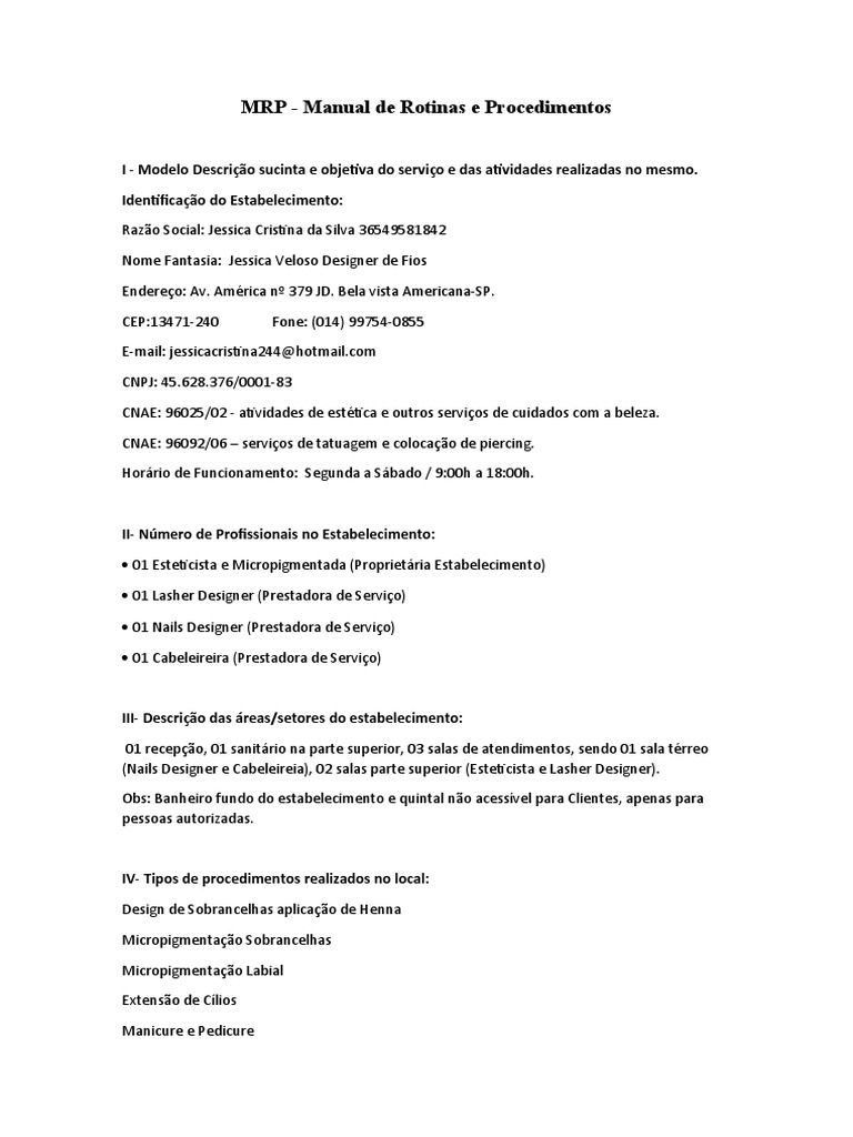 MRP Studio Jessica Veloso | PDF