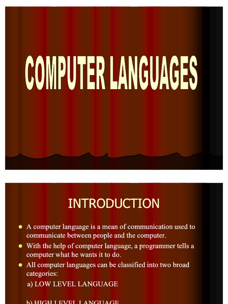 Computer Language Translators Overview | PDF