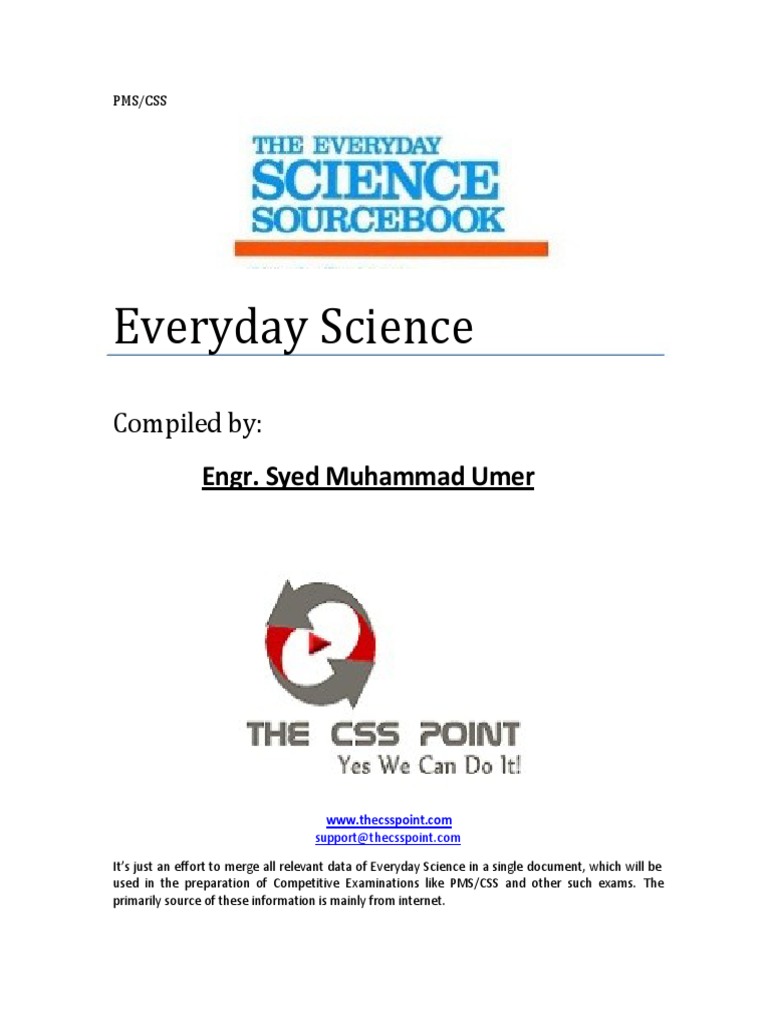 Everyday Science Complied Book | PDF