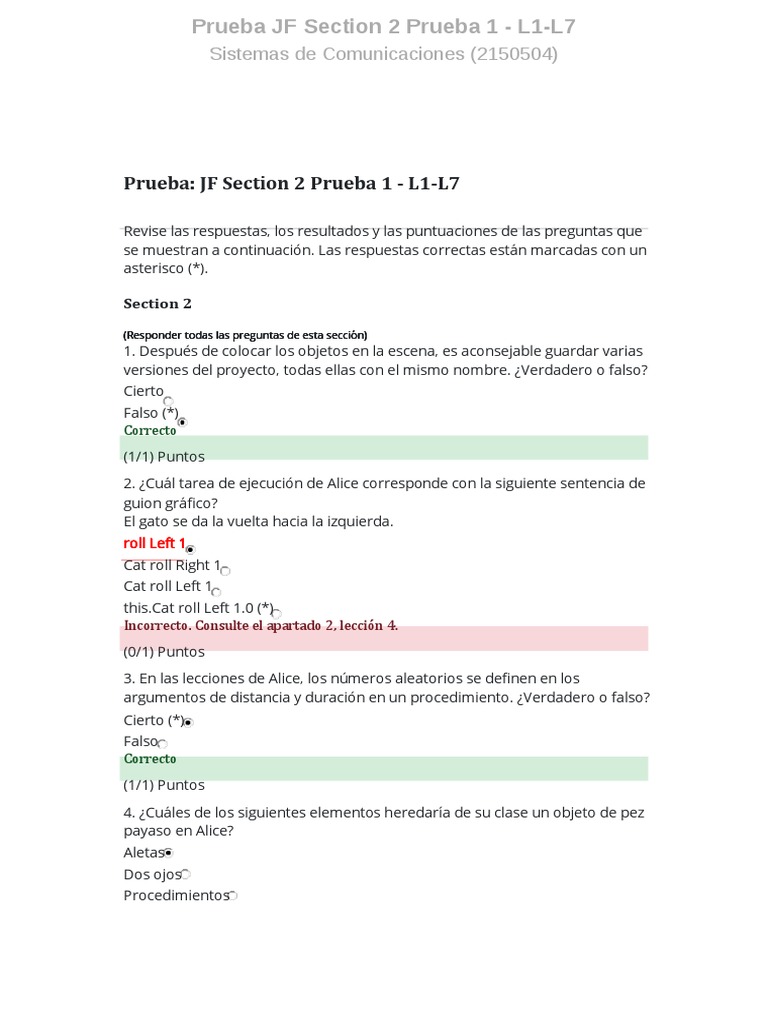 Examen de Programación en Alice | PDF | Métodos y materiales de enseñanza