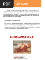 Sikh Gurus Family Trees | PDF