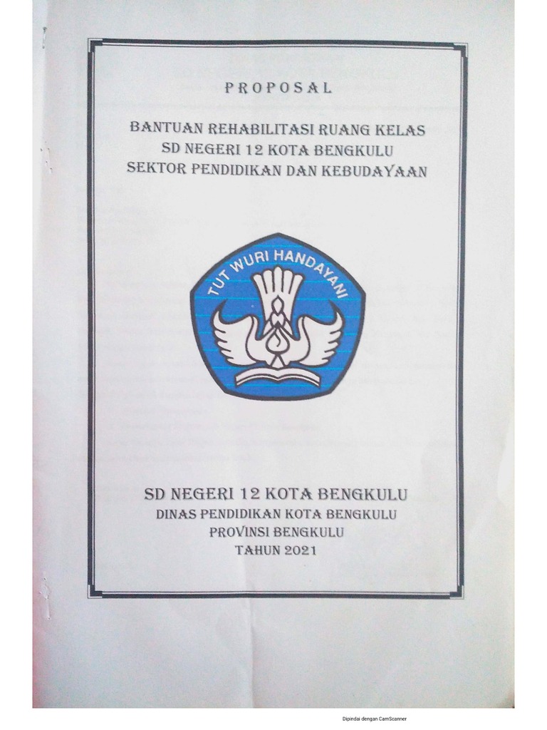 Contoh Proposal Sekolah | PDF
