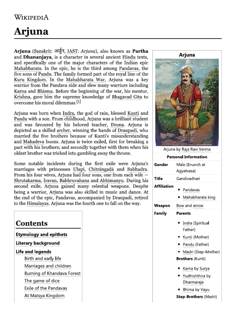 Arjuna | PDF