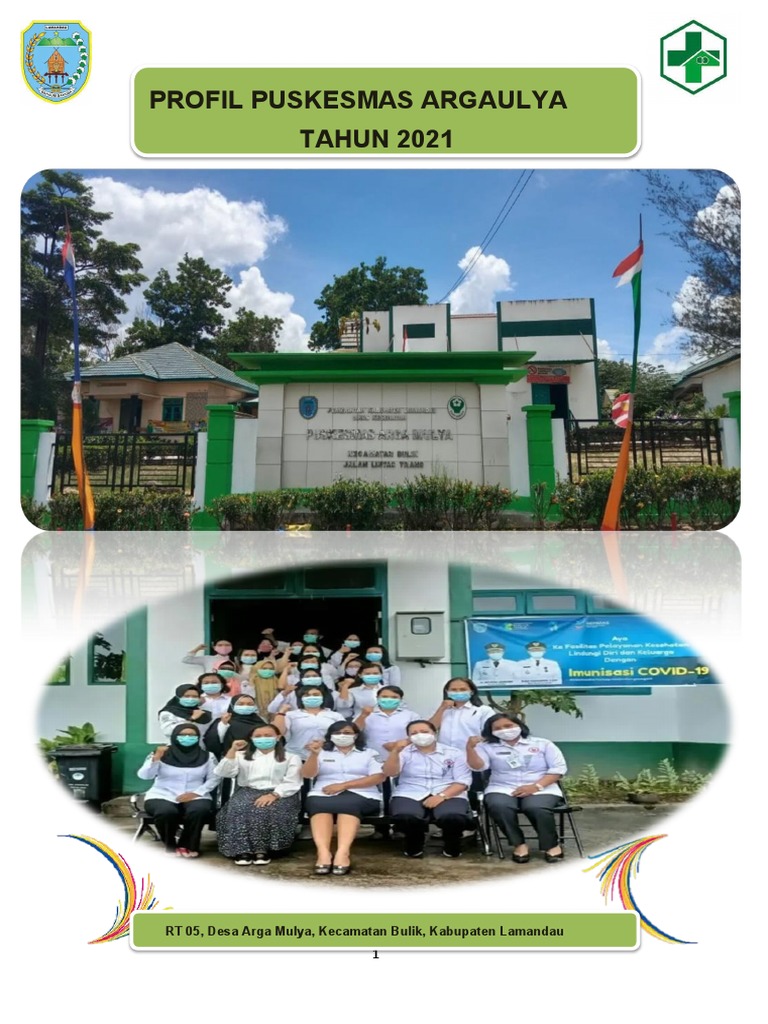 Profil Puskesmas Arga Mulya 2021 | PDF