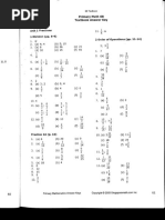 Primary Mathematics 5A Answer Key | PDF