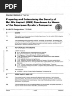 GMM Test for Asphalt Density (AASHTO T209) | PDF | Pressure Measurement ...
