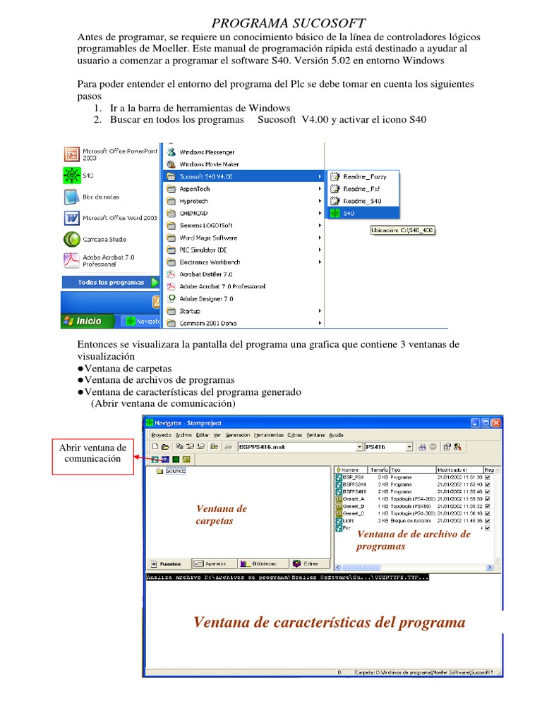 Intructivo Uso Sucosoft-S40 | PDF