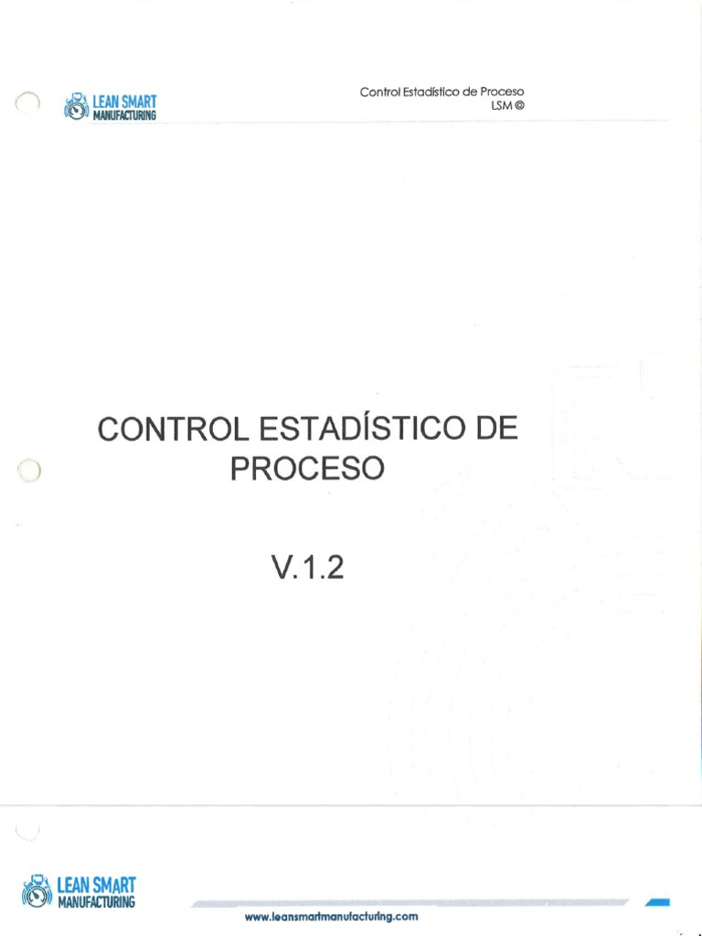 Control Estadistico de Proceso | PDF