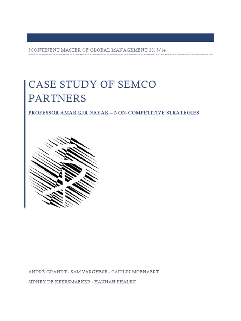 Semco Case Study Sms | PDF