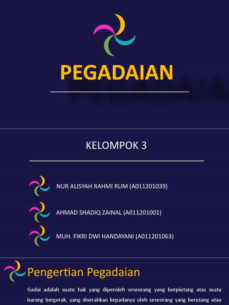 Pegadaian - Kelompok 3 | PDF