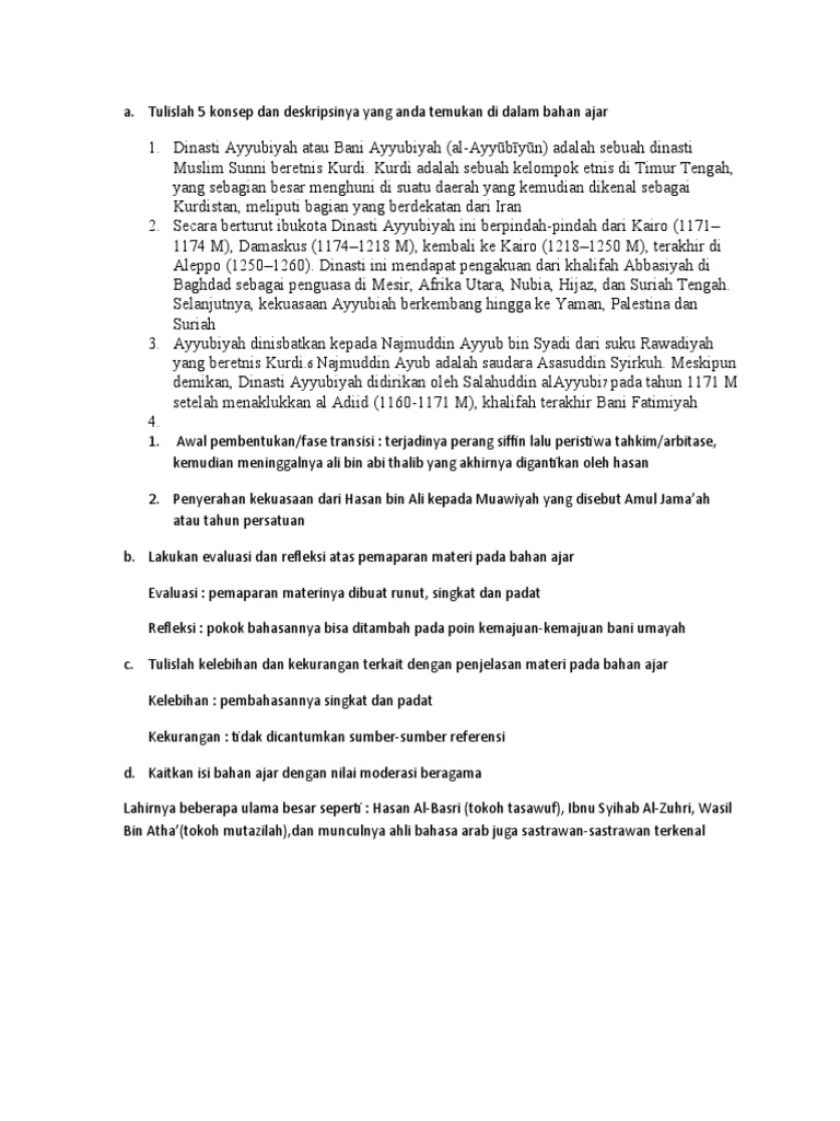 Analisa Modul 4 KB 4 | PDF