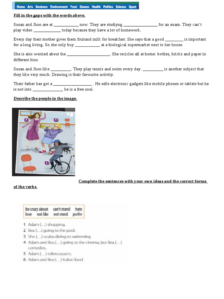 Mosaic 2 Unit 1 | PDF