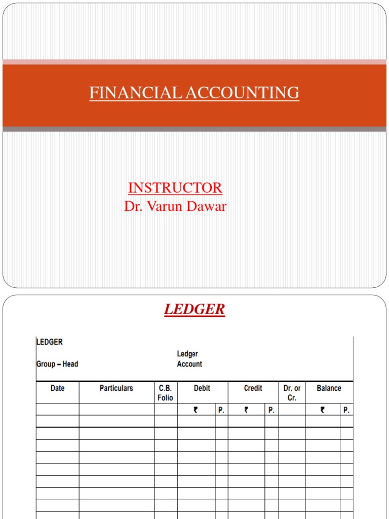 3 Ledger and Trial Balance | PDF