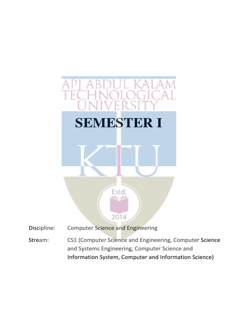 Sem1 cs1 Final - Watermark | PDF