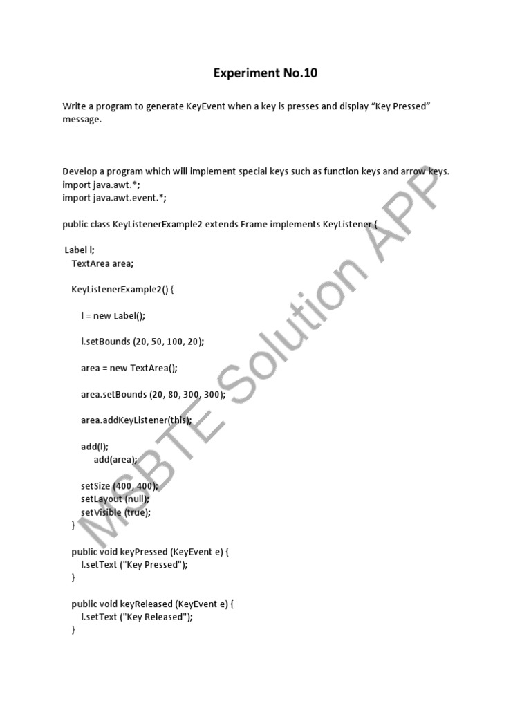 MSBTE Solution App | PDF