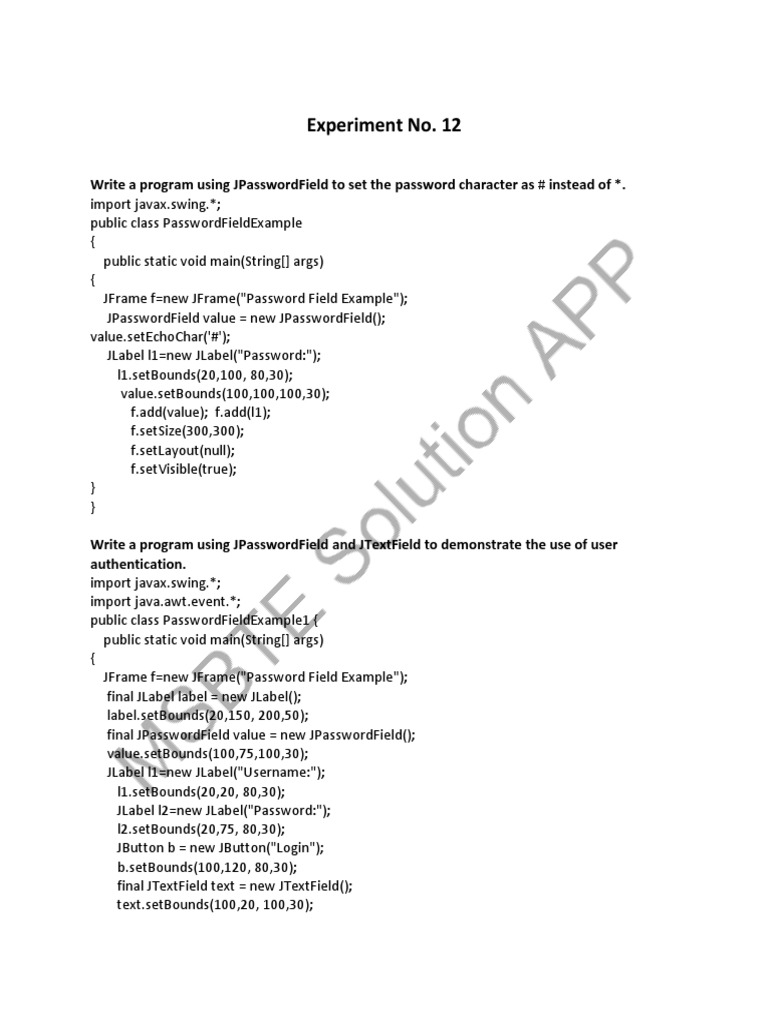 MSBTE Solution App-2 | PDF | Password | Information Age