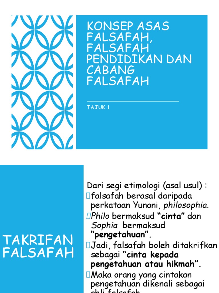 Bab1 Falsafah | PDF