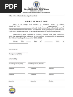 Sample Confirmation of Graduates and Completion Script | PDF