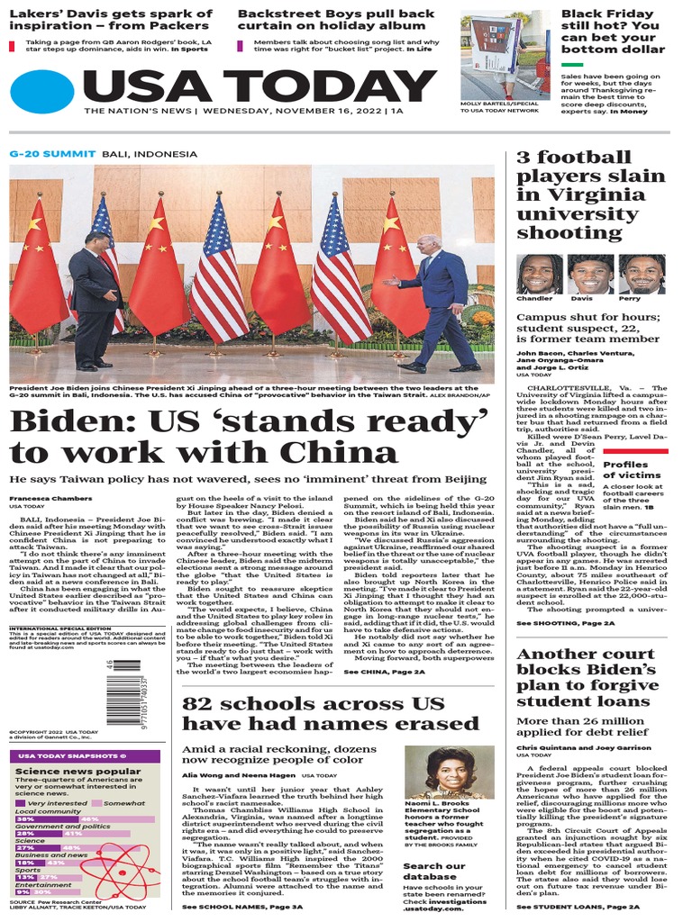 USA Today International Edition 2022-11-16 | PDF