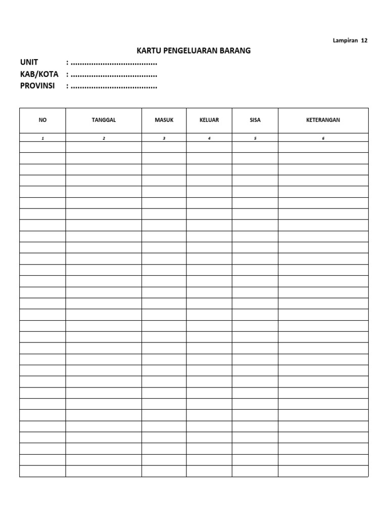 Contoh Format Kosong Man 2022 | PDF